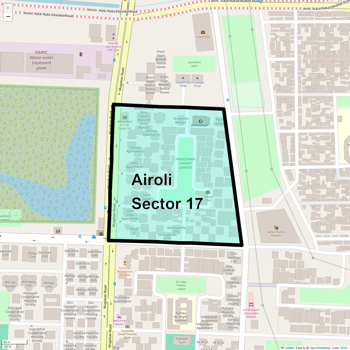 Ashiana Apartments Airoli Floor Plans - Airoli Sector 3, Navi Mumbai