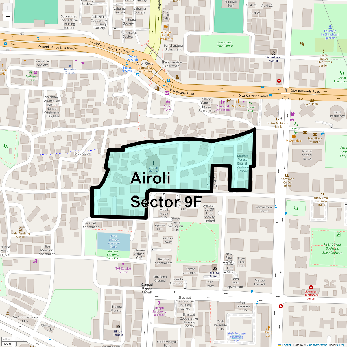 Airoli Sector 9f, Navi mumbai: Property Rates, Map, Photos & Videos ...