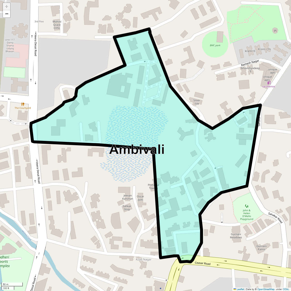 Chandiwala Complex Apartment Floor Plans - Jogeshwari West, Mumbai