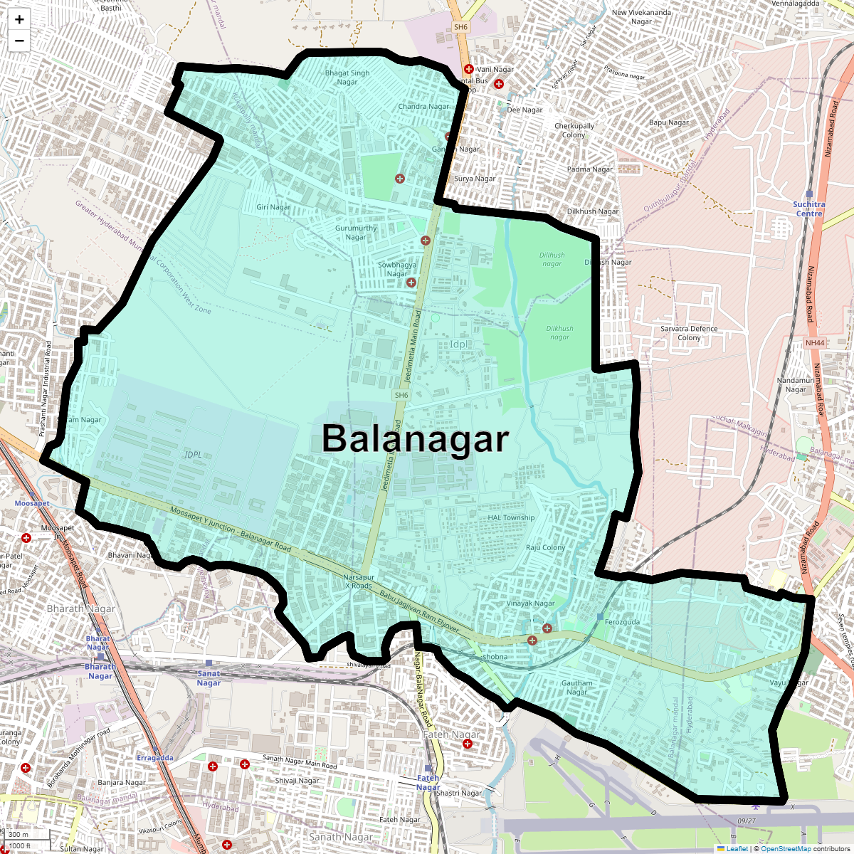 Balanagar, Hyderabad: Property Rates, Map, Photos & Videos, Reviews