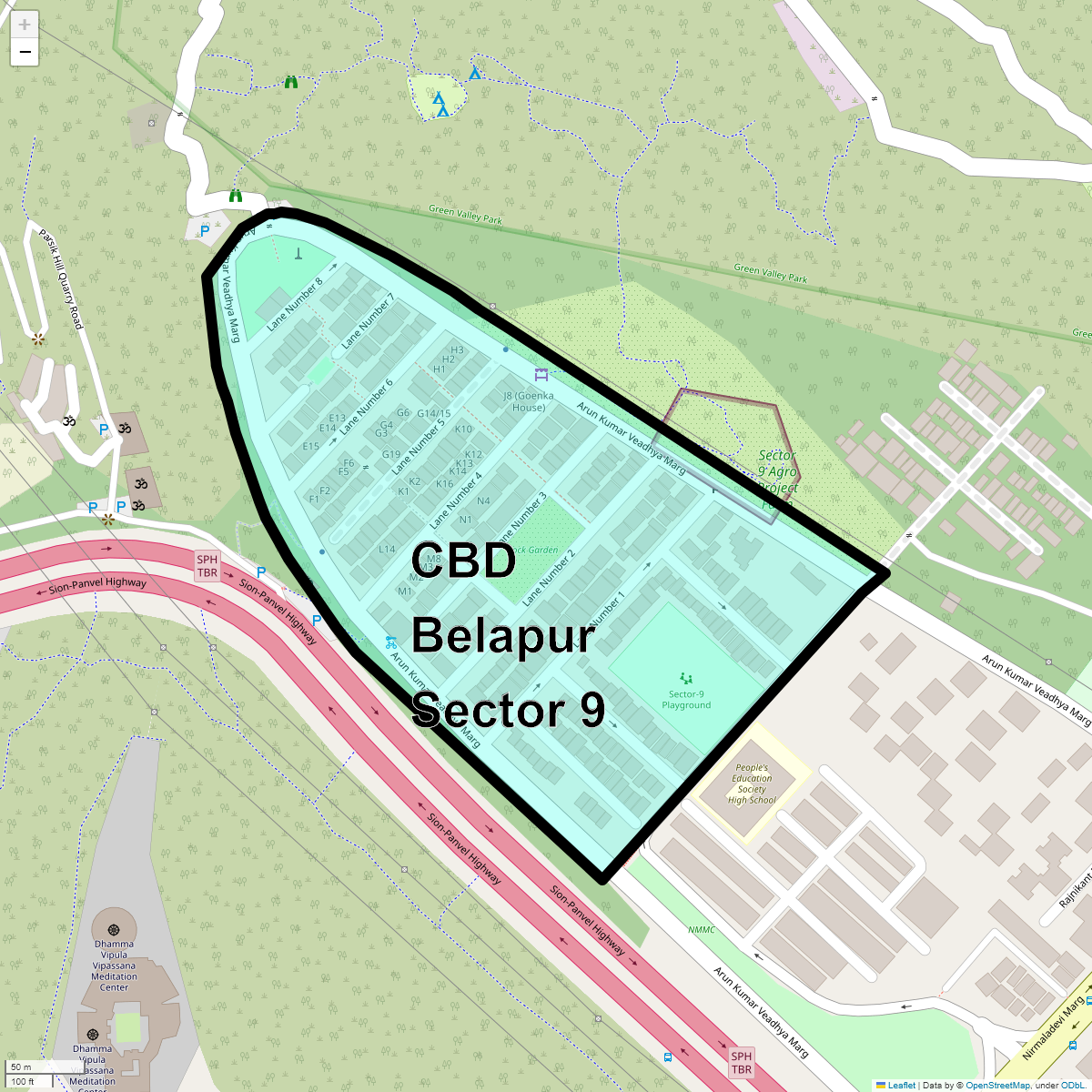 Bhumiraj Hills Floor Plans - CBD Belapur Sector 30, Navi Mumbai