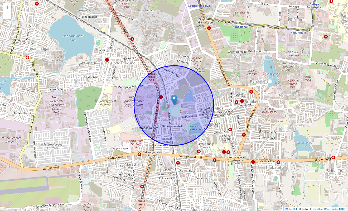 Marathahalli Sarjapur Outer Ring Road, Bangalore: Map, Photos and ...