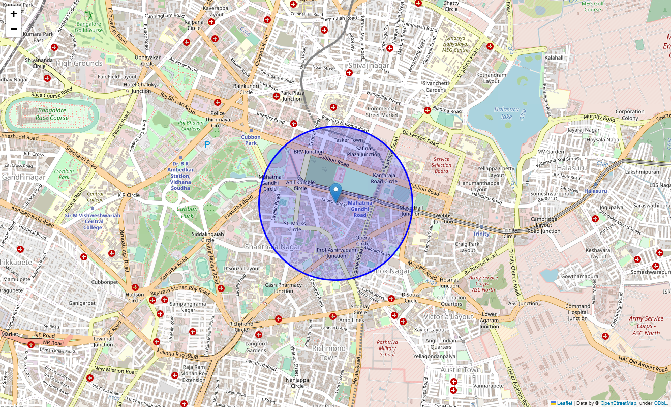 Church Street Bangalore Overview - Map, Property Rates, Projects ...