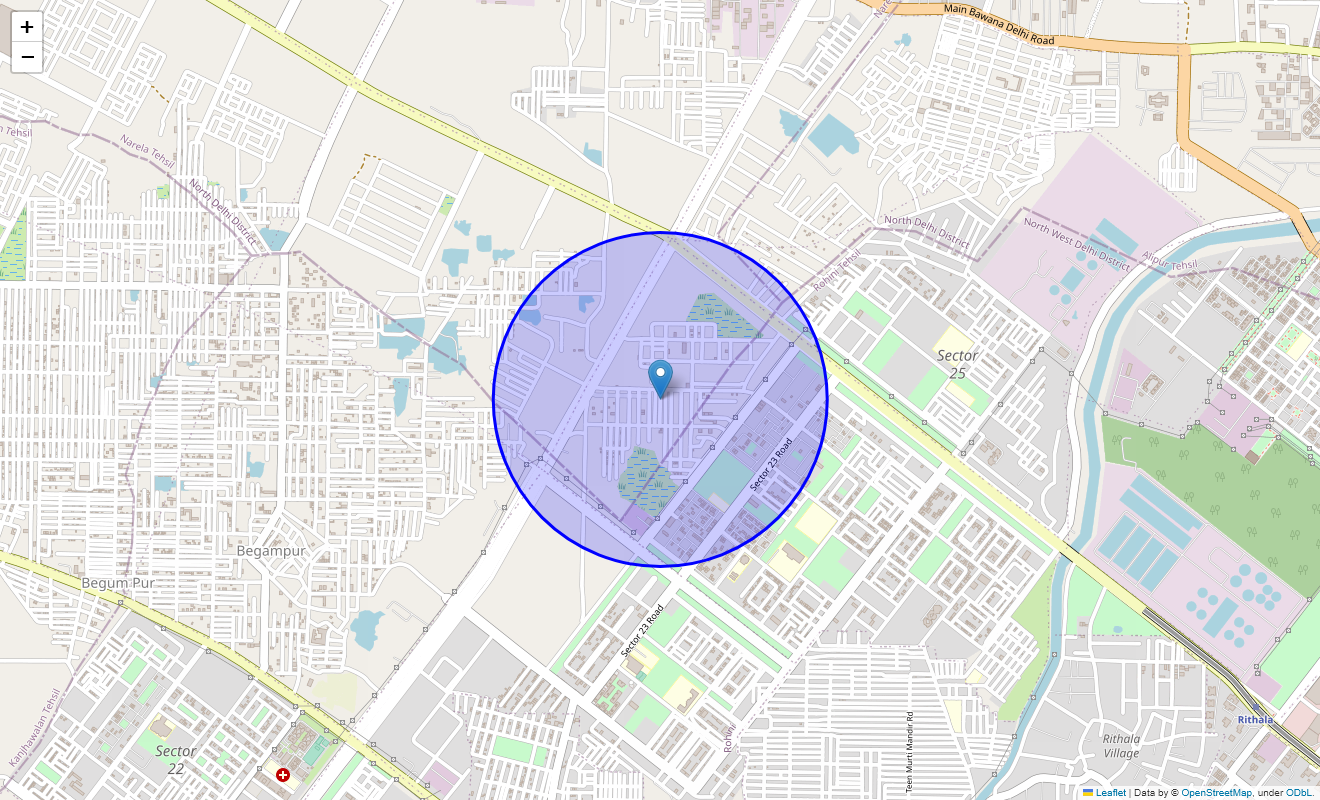 Rohini Sector 36, Delhi: Map, Photos and Videos, Property Rates ...
