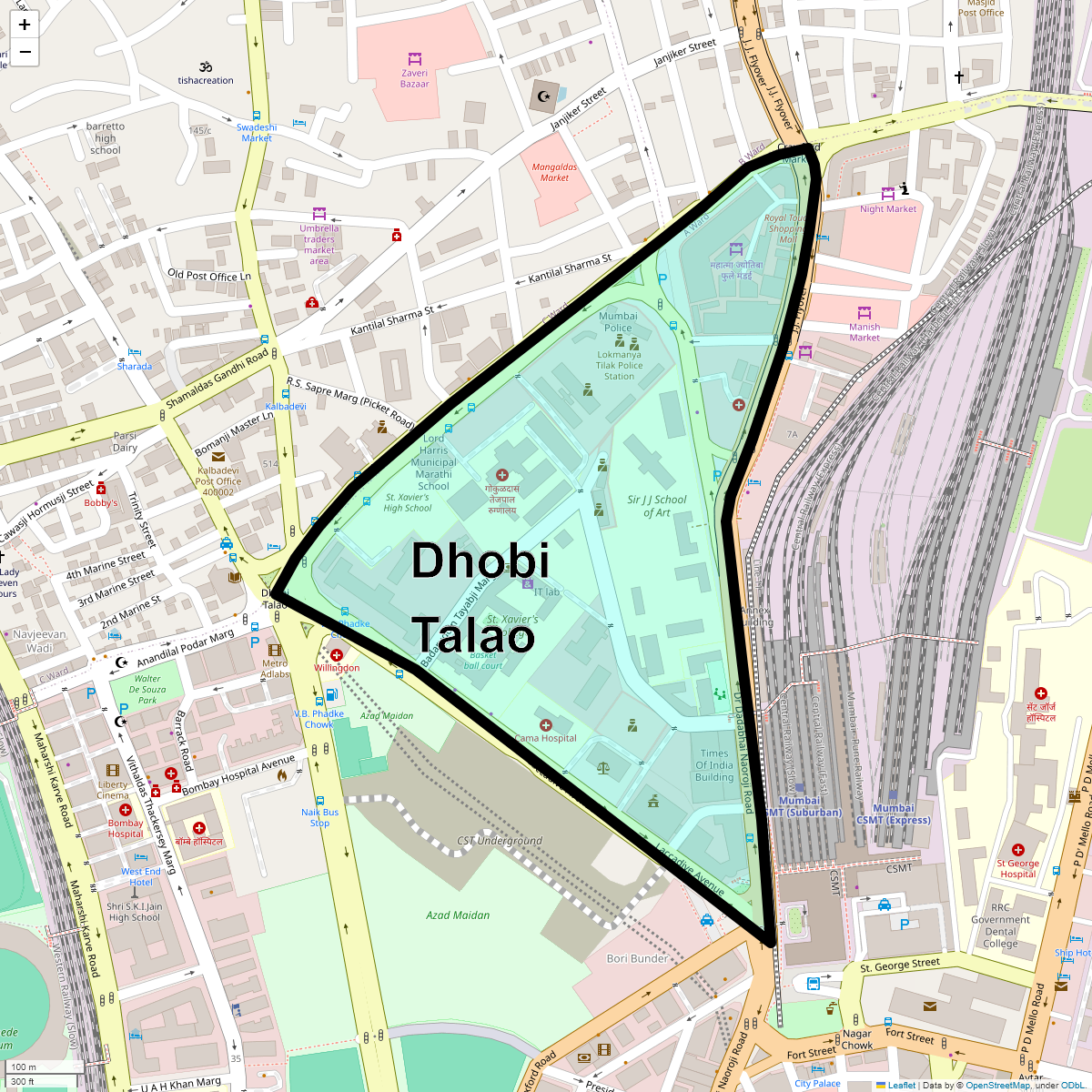 Dhobi Talao, Mumbai: Property Rates, Map, Photos & Videos, Reviews