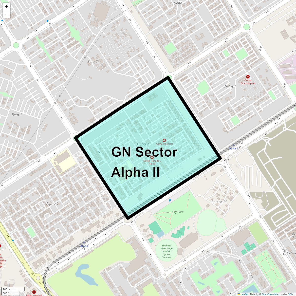 Omaxe Green Avenue Floor Plans - GN Sector Delta I, Greater Noida