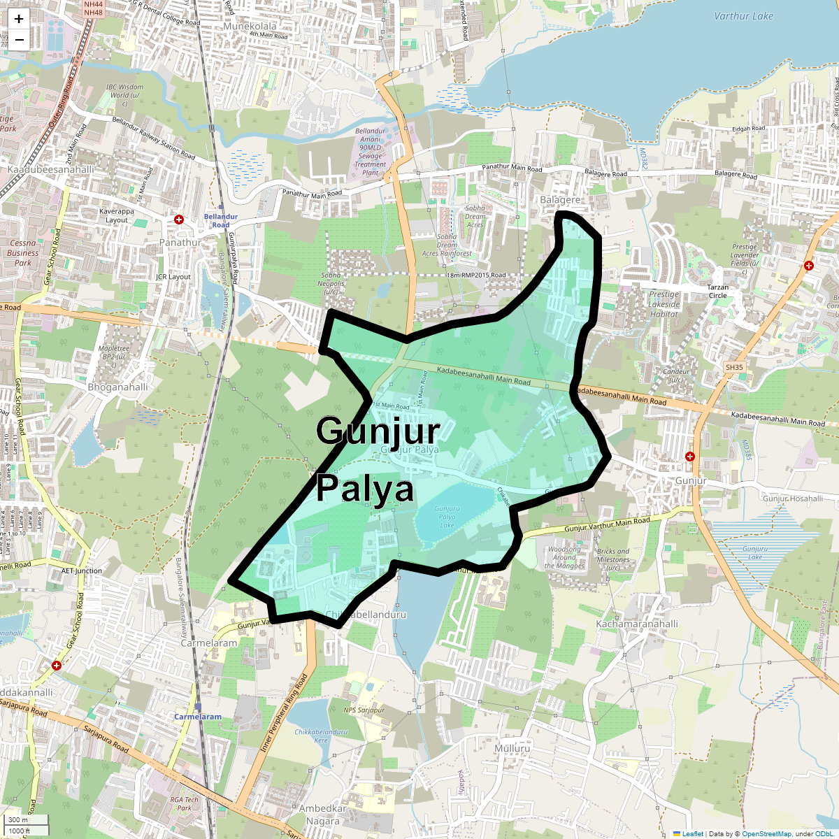 Gunjur Palya, Bangalore: Property Rates, Map, Photos & Videos, Reviews