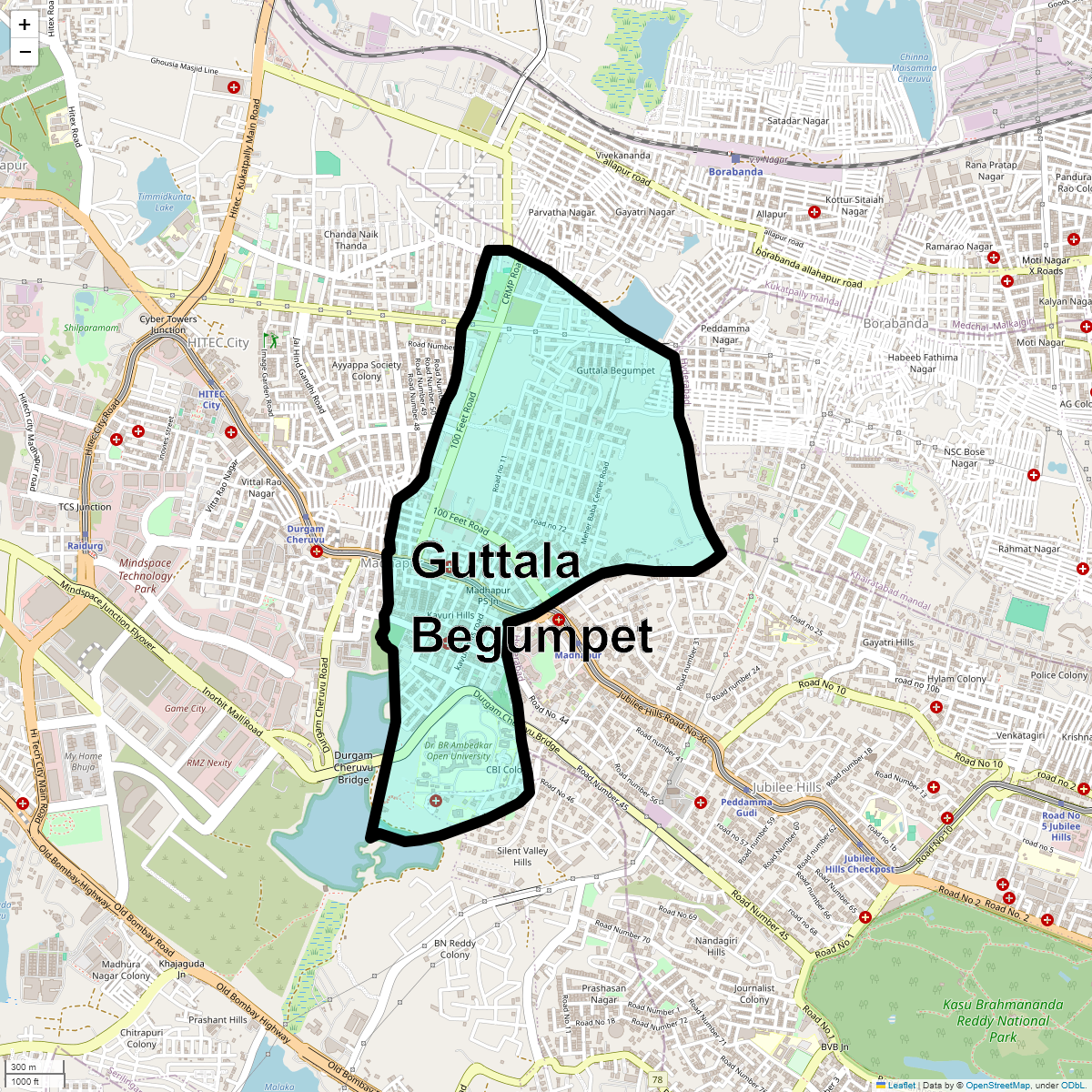 Guttala Begumpet Hyderabad Overview - Map, Property Rates, Projects ...
