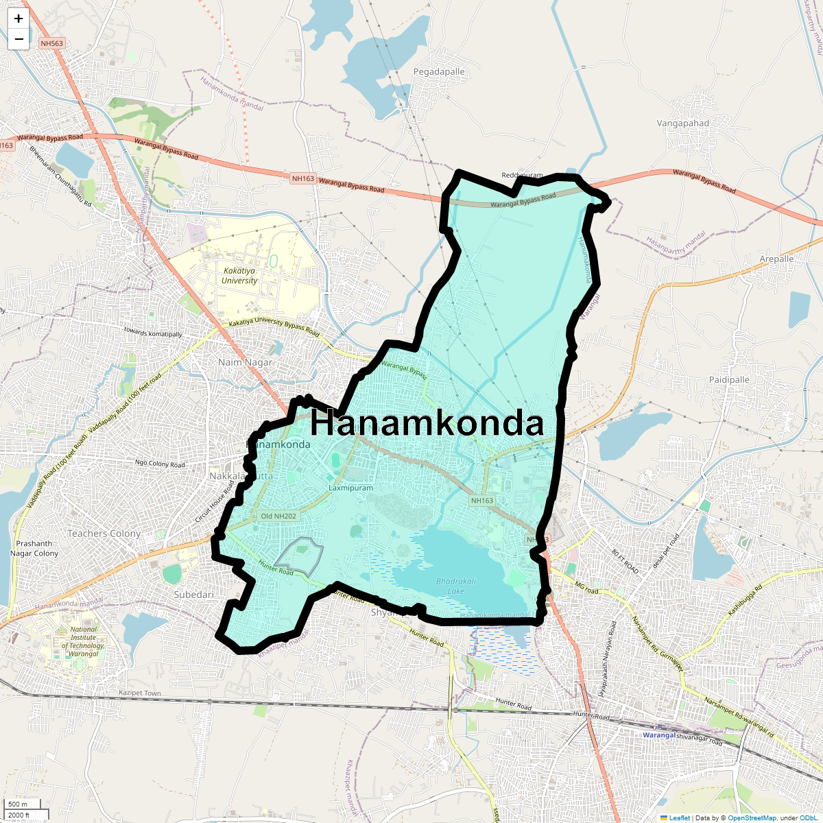 Hanamkonda, Hyderabad: Property Rates, Map, Photos & Videos, Reviews