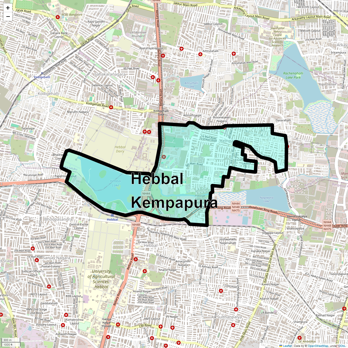 Hebbal Kempapura Bangalore Overview - Map, Property Rates, Projects ...