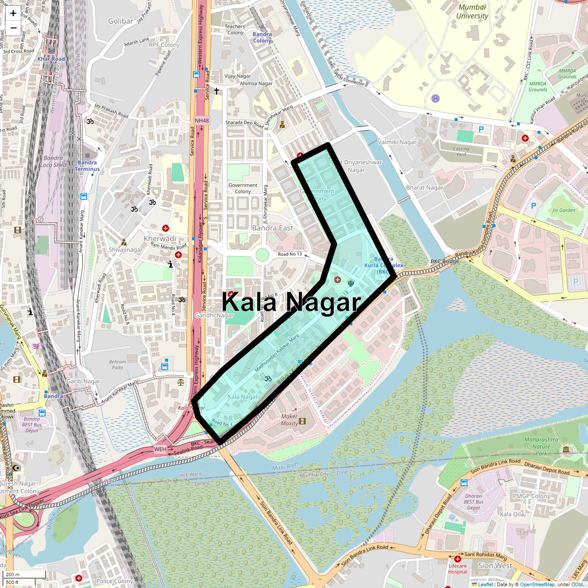 Rustomjee Oriana in Bandra East, Mumbai @ 7.07 Cr - Floor Plans ...