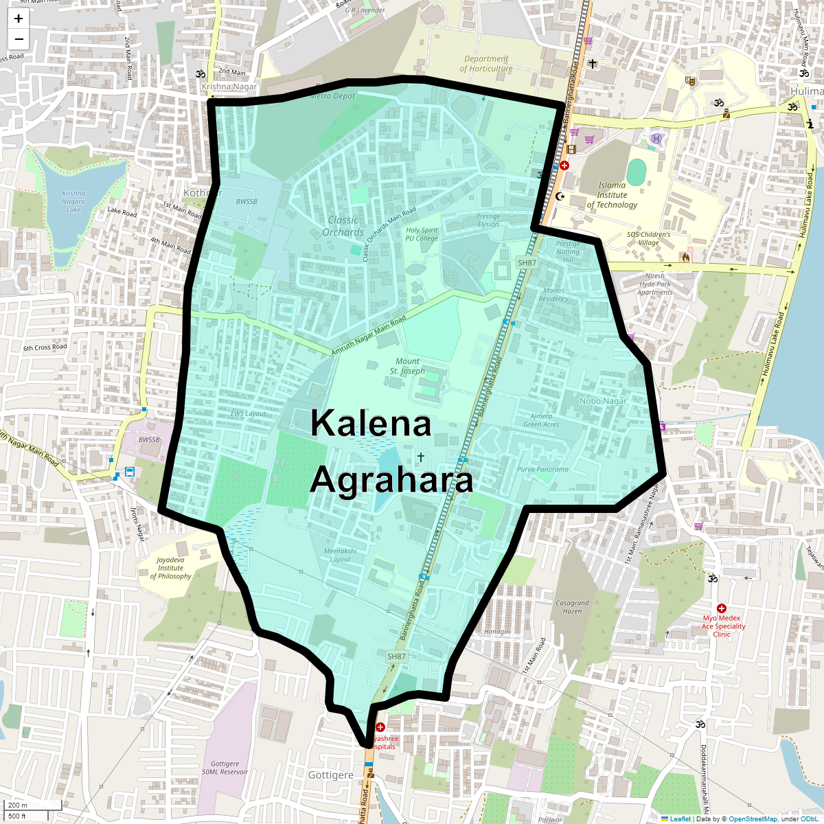 KBHC Exotica Floor Plans - Gottigere, Bangalore