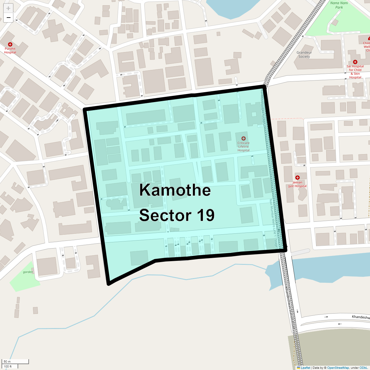 Sector 15 Kamothe, Navi mumbai: Map, Photos and Videos, Property Rates ...