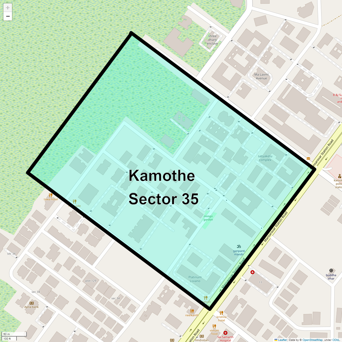Kamothe Sector 35 Navi Mumbai Overview - Map, Property Rates, Projects ...