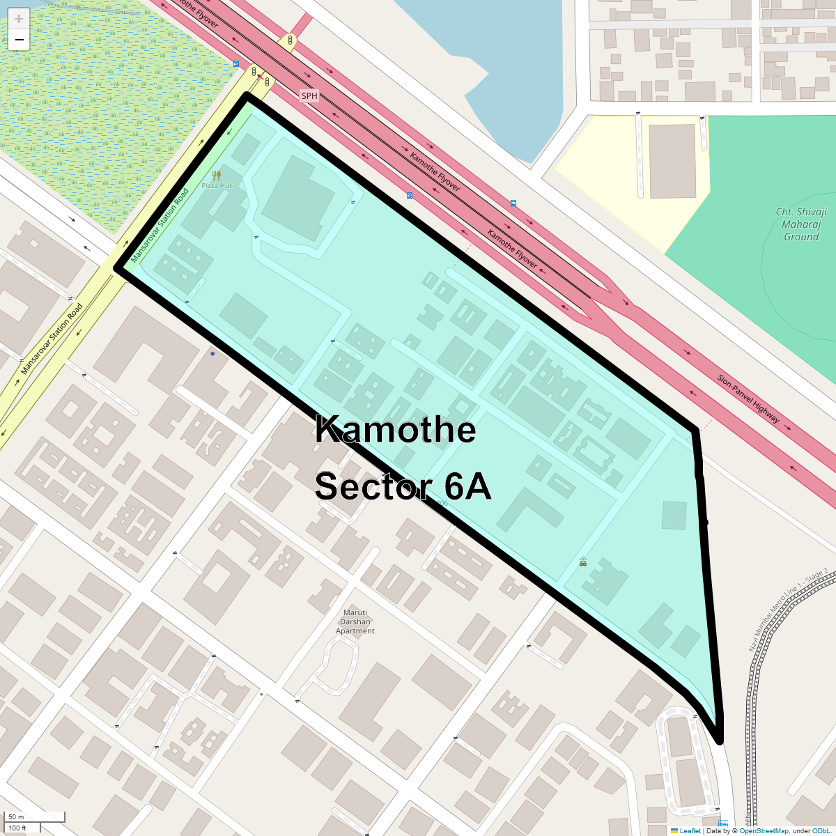 Kamothe Sector 6A Navi Mumbai Overview - Map, Property Rates, Projects ...