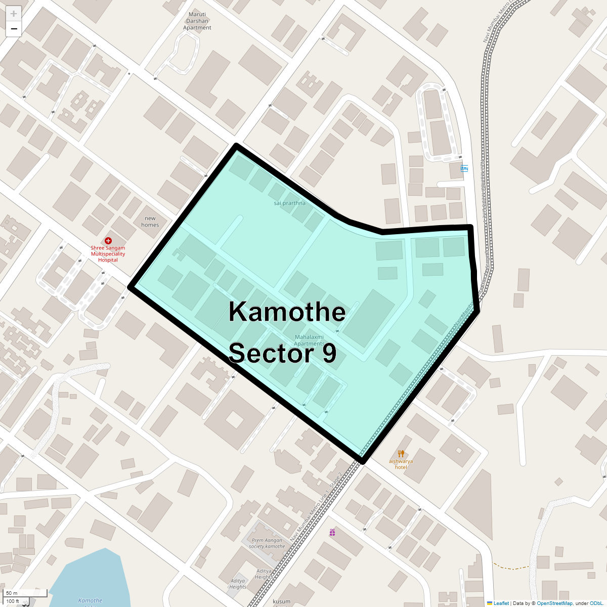 Sector 15 Kamothe, Navi mumbai: Map, Photos and Videos, Property Rates ...