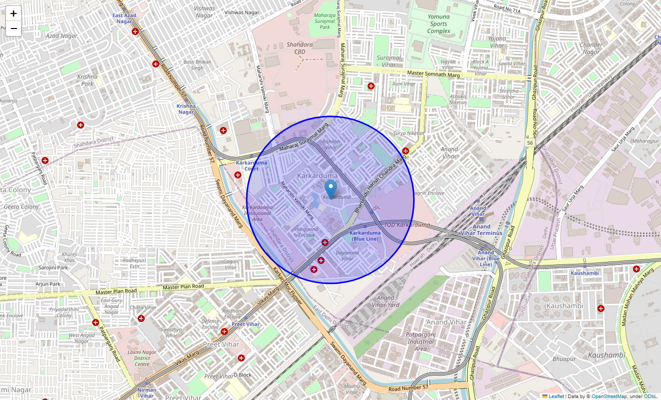 Karkardooma Delhi Overview - Map, Property Rates, Projects, Reviews ...