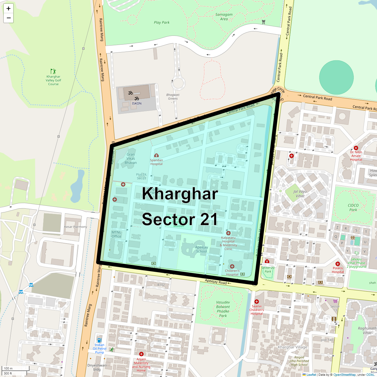 Kharghar Sector 21, Navi mumbai: Property Rates, Map, Photos & Videos ...