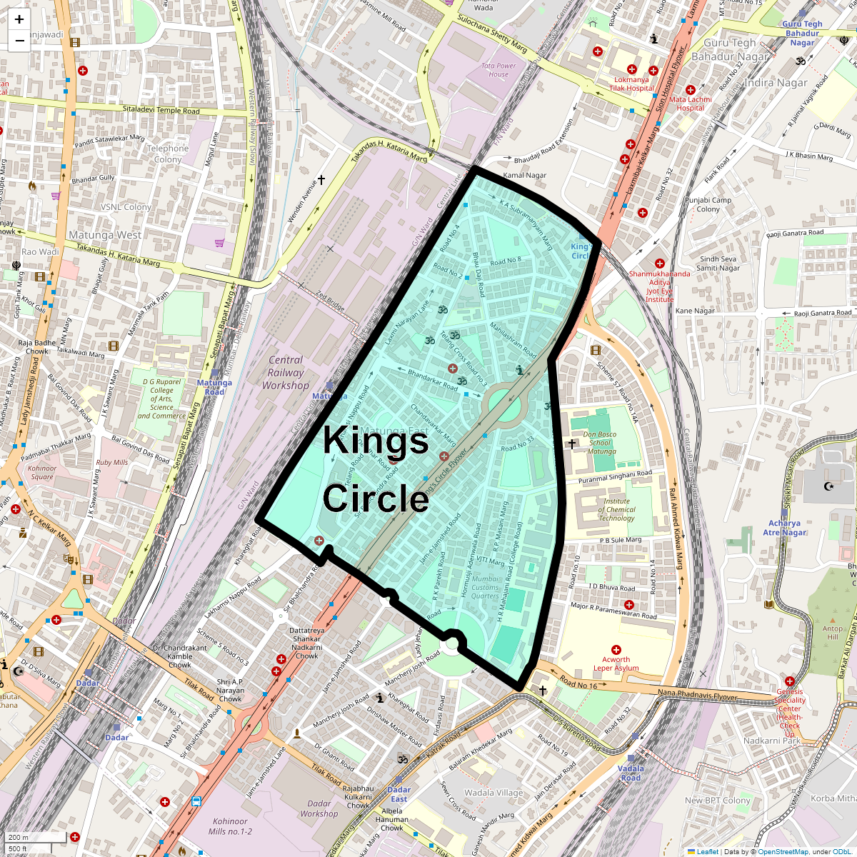 Kings Circle, Mumbai: Property Rates, Map, Photos & Videos, Reviews
