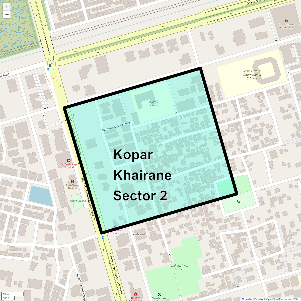 Kopar Khairane Sector 2, Navi mumbai: Property Rates, Map, Photos ...