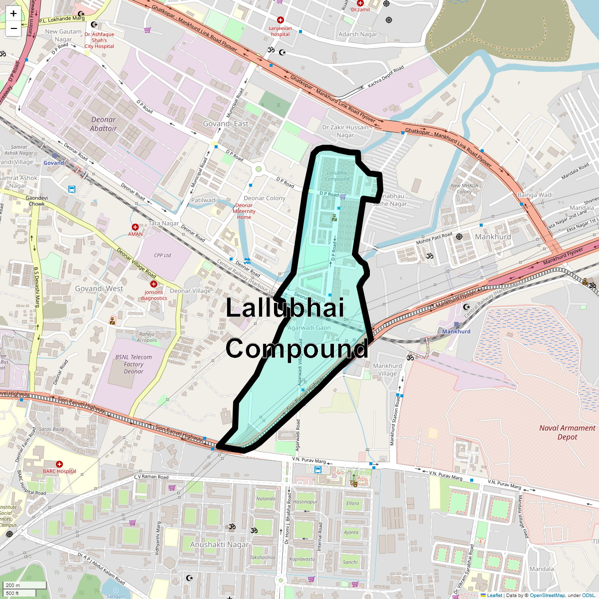 Lallubhai Compound Mumbai Overview - Map, Property Rates, Projects ...
