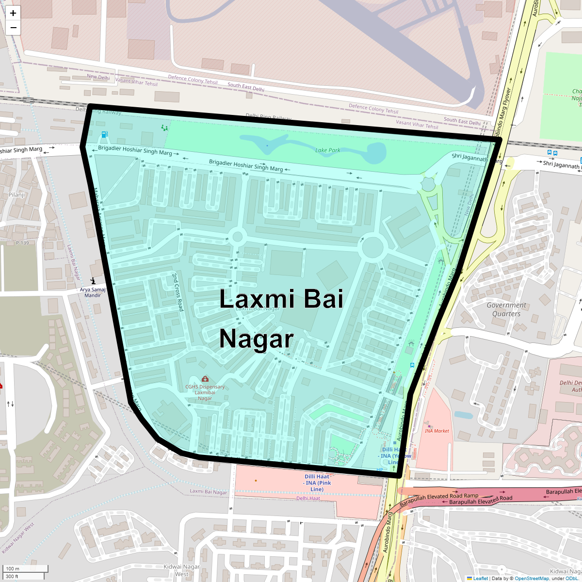 Laxmi Bai Nagar, Delhi: Property Rates, Map, Photos & Videos, Reviews