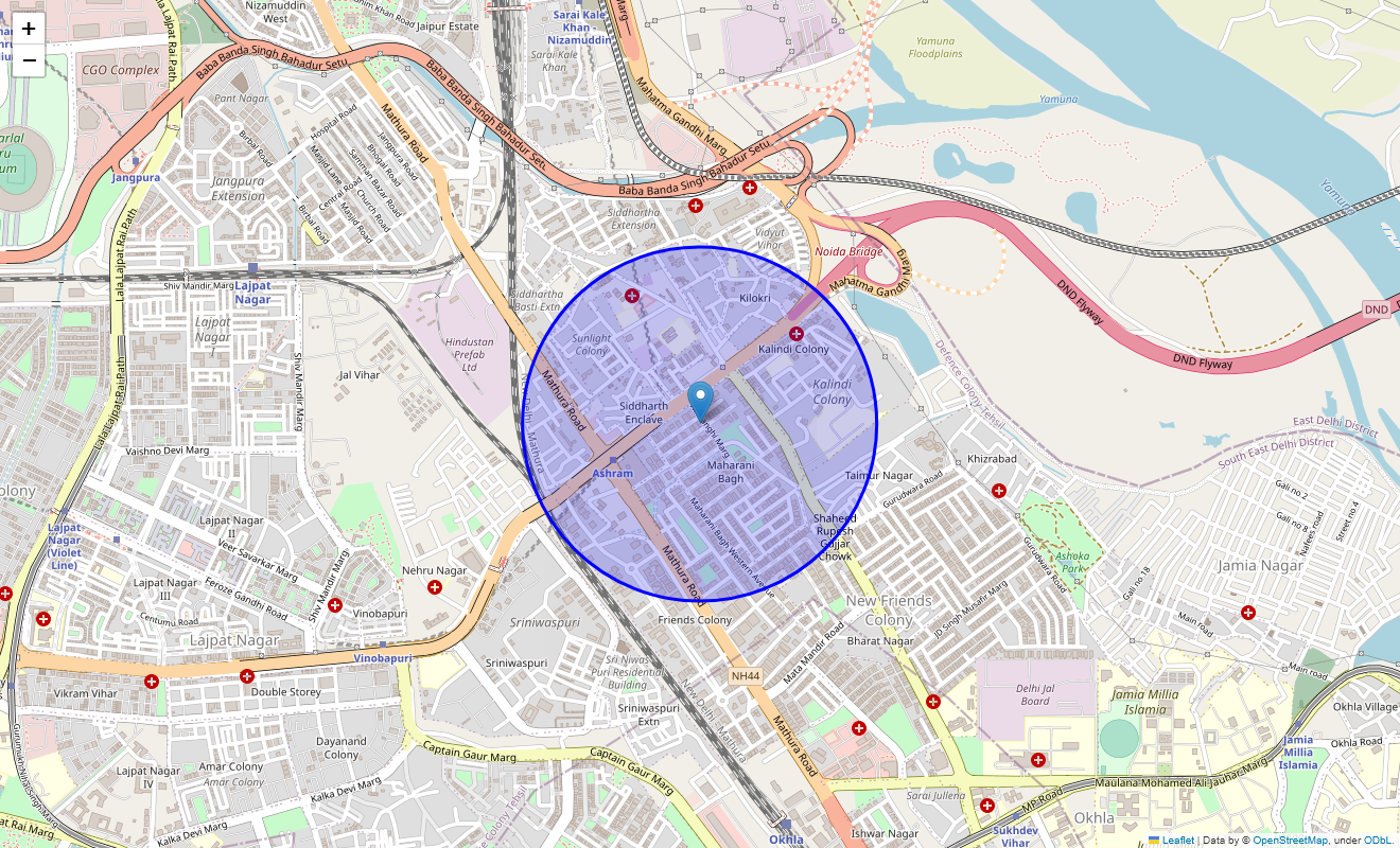 Maharani Bagh Delhi Overview - Map, Property Rates, Projects, Reviews ...