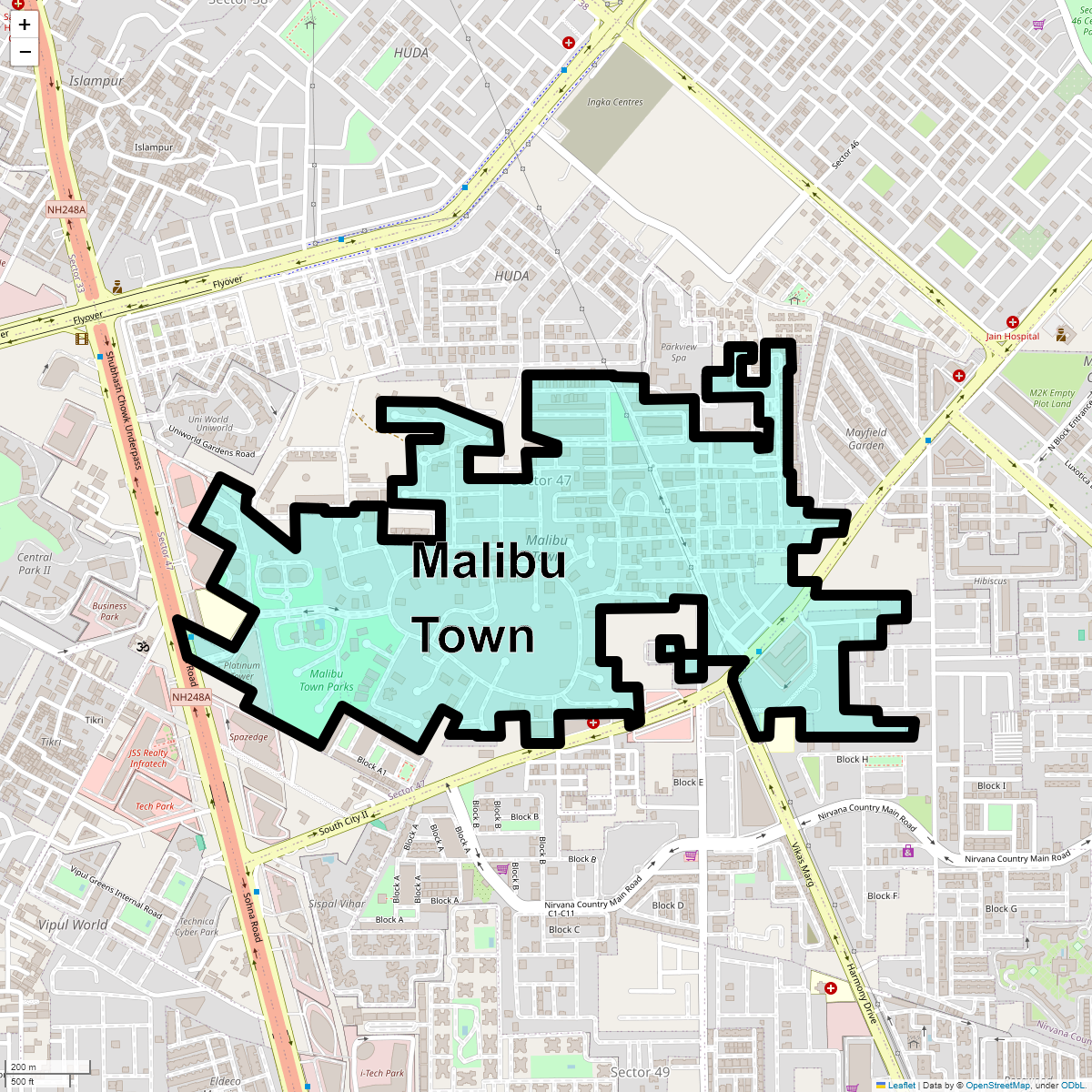 Omaxe The Nile in Sector 49, Gurgaon @ 1.66 Cr - Floor Plans, Location ...