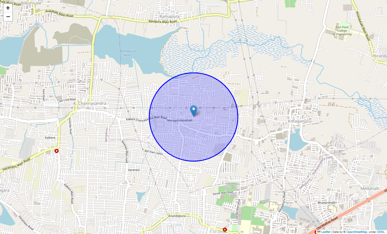 Rose Garden Kalkere Floor Plans - Kalkere, Bangalore