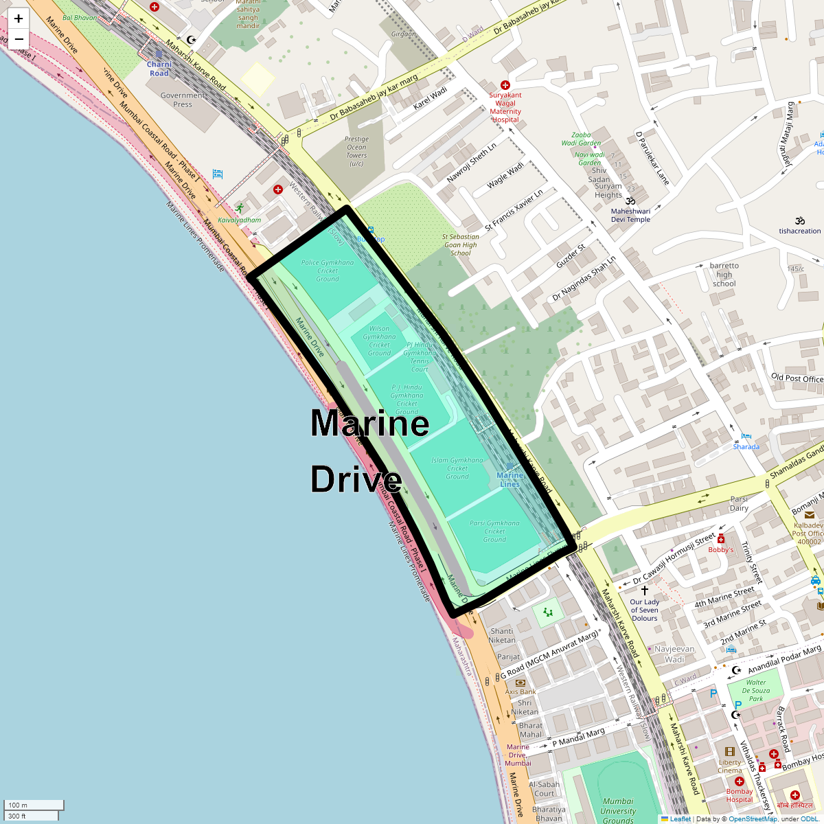 Marine Drive, Mumbai: Property Rates, Map, Photos & Videos, Reviews