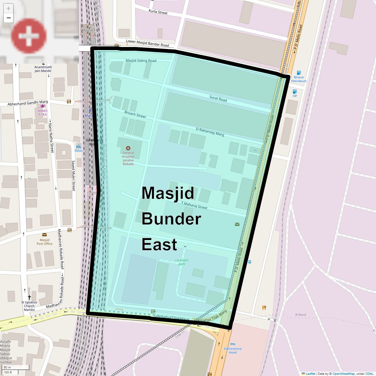 Masjid Bunder East Mumbai Overview - Map, Property Rates, Projects ...
