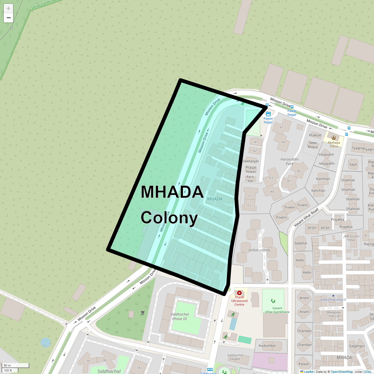 MHADA Colony Thane Overview - Map, Property Rates, Projects, Reviews ...