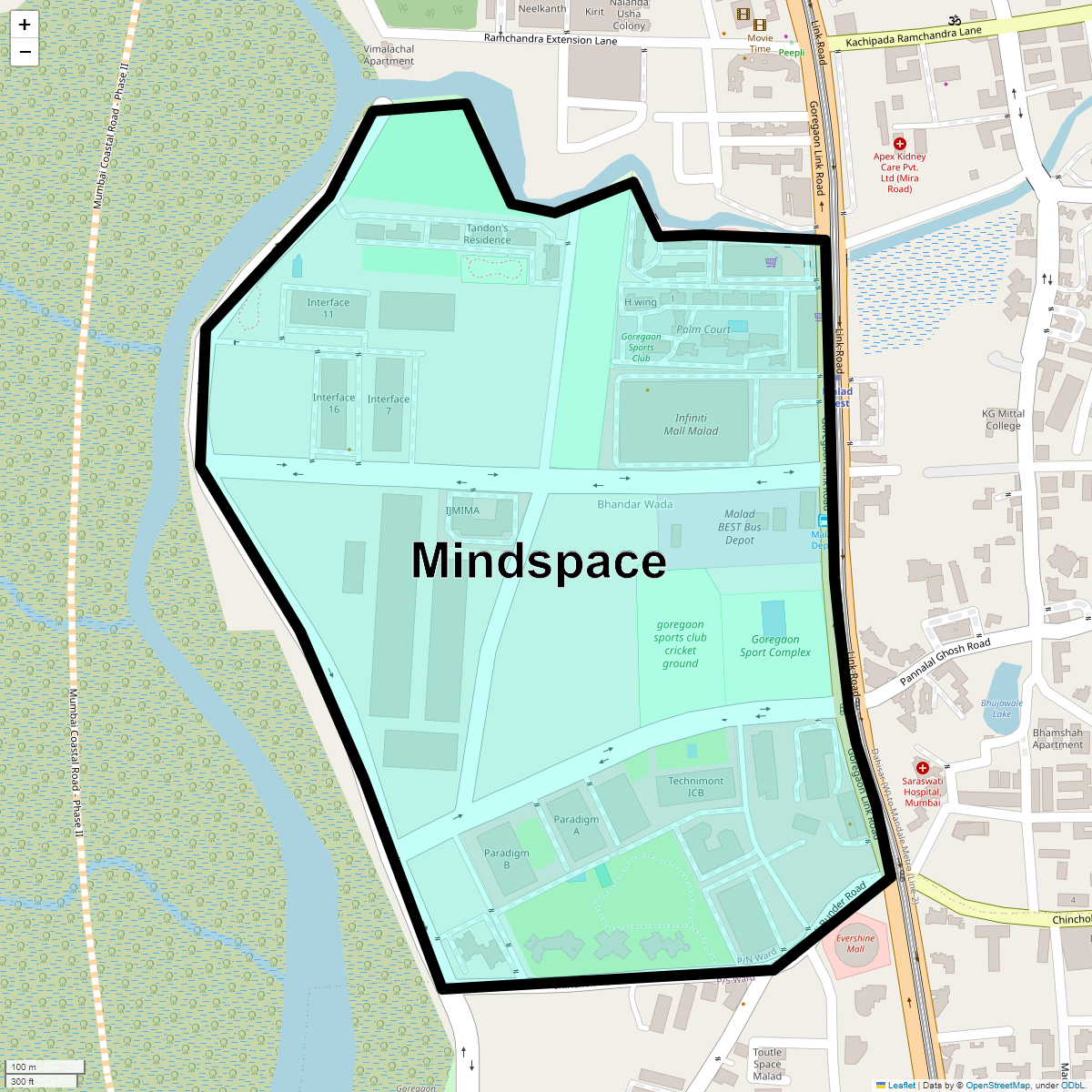 Mindspace, Mumbai: Property Rates, Map, Photos & Videos, Reviews