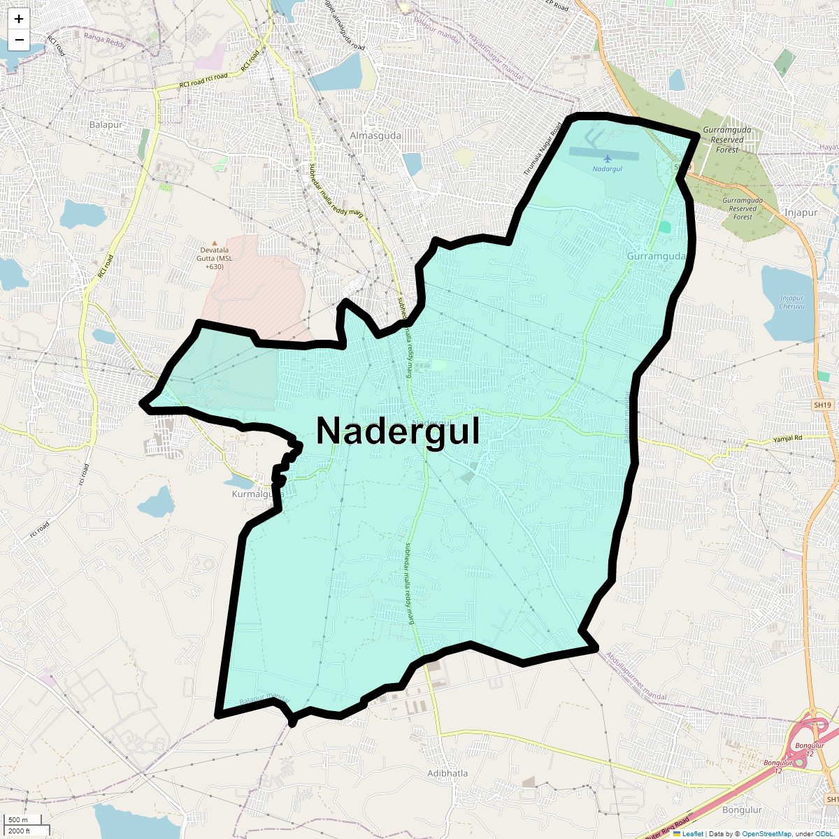 Nadergul, Hyderabad: Property Rates, Map, Photos & Videos, Reviews