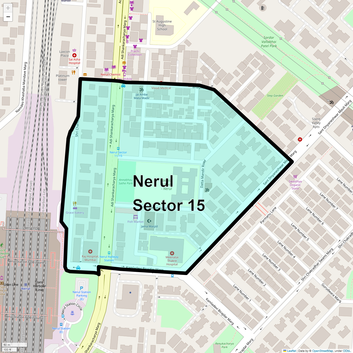 Nerul Sector 15, Navi mumbai: Property Rates, Map, Photos & Videos, Reviews