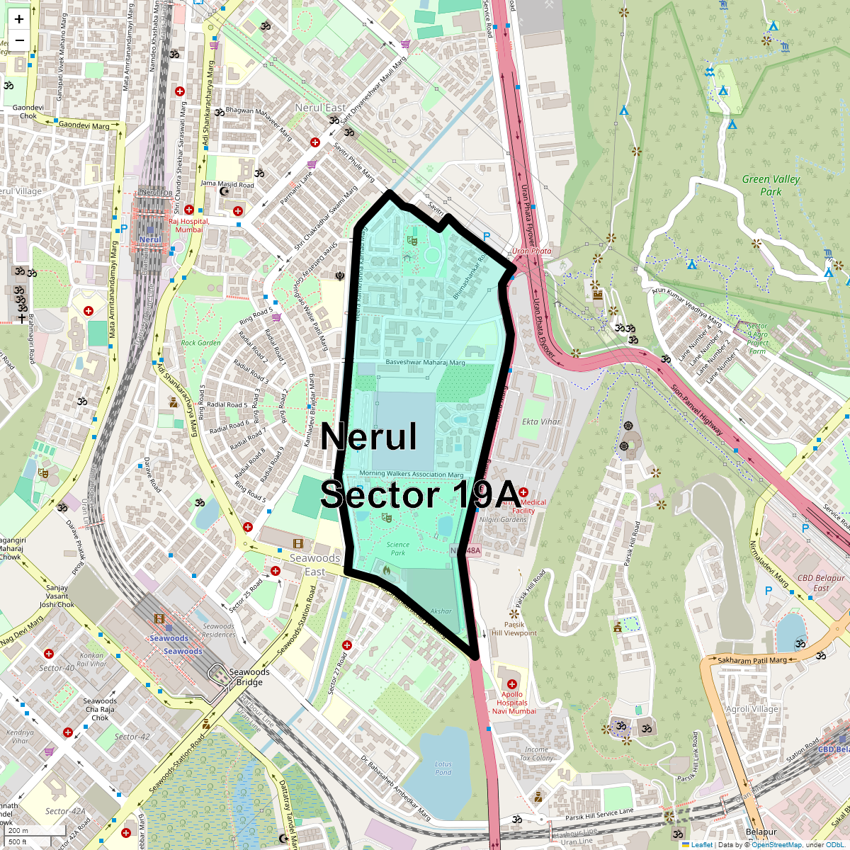 Nerul Sector 19a, Navi mumbai: Property Rates, Map, Photos & Videos ...