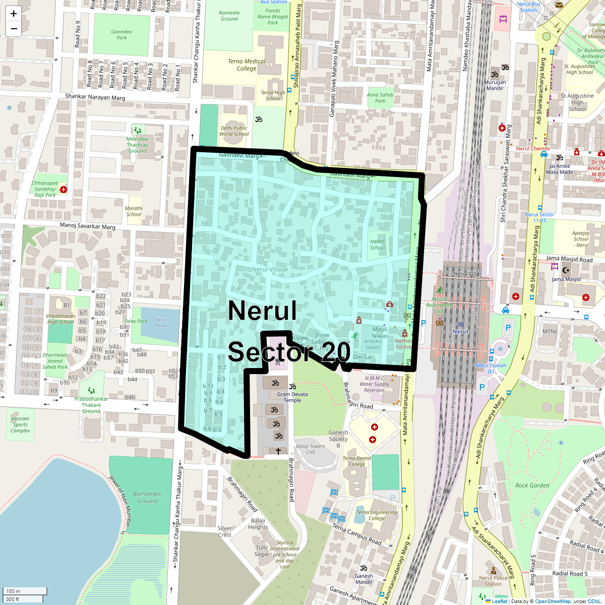 Sector 28 Nerul, Navi mumbai: Map, Photos and Videos, Property Rates ...