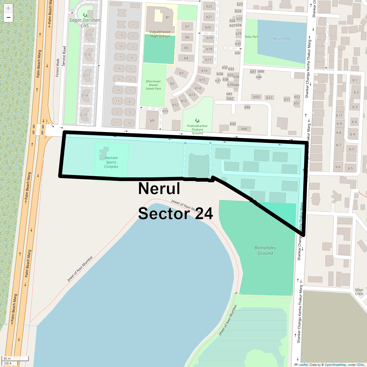 Nerul Sector 24, Navi mumbai: Property Rates, Map, Photos & Videos, Reviews