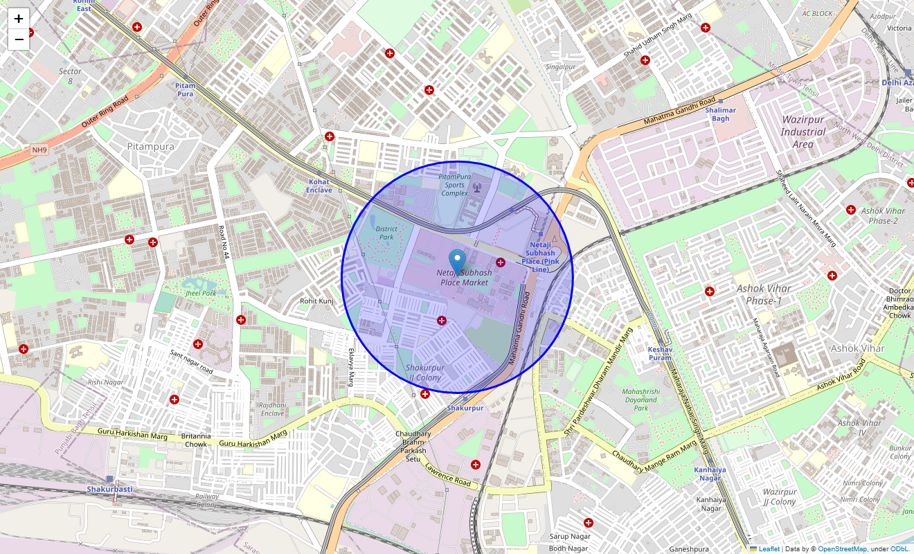 Netaji Subhash Place Delhi Overview - Map, Property Rates, Projects ...