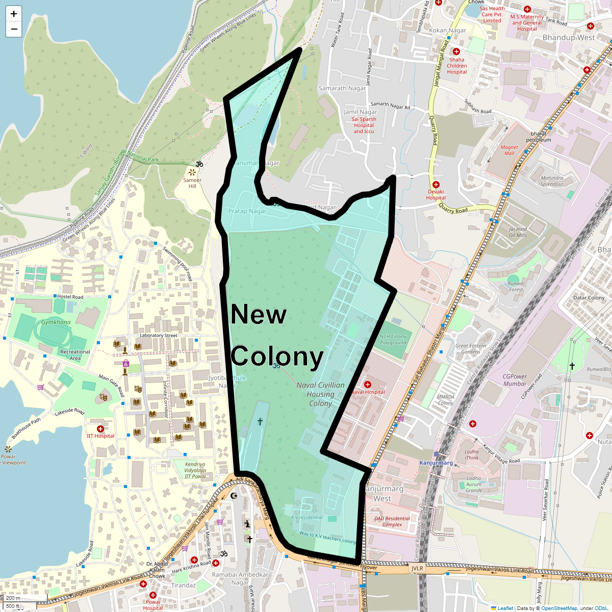 New Colony, Mumbai: Property Rates, Map, Photos & Videos, Reviews