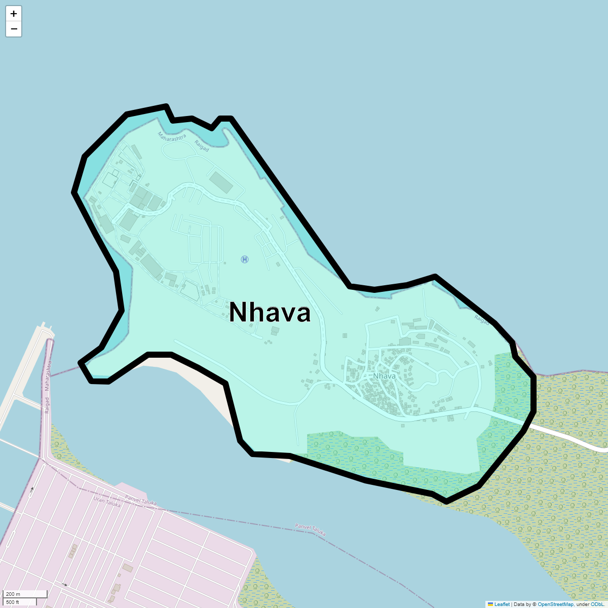 Nhava Navi Mumbai Overview - Map, Property Rates, Projects, Reviews ...