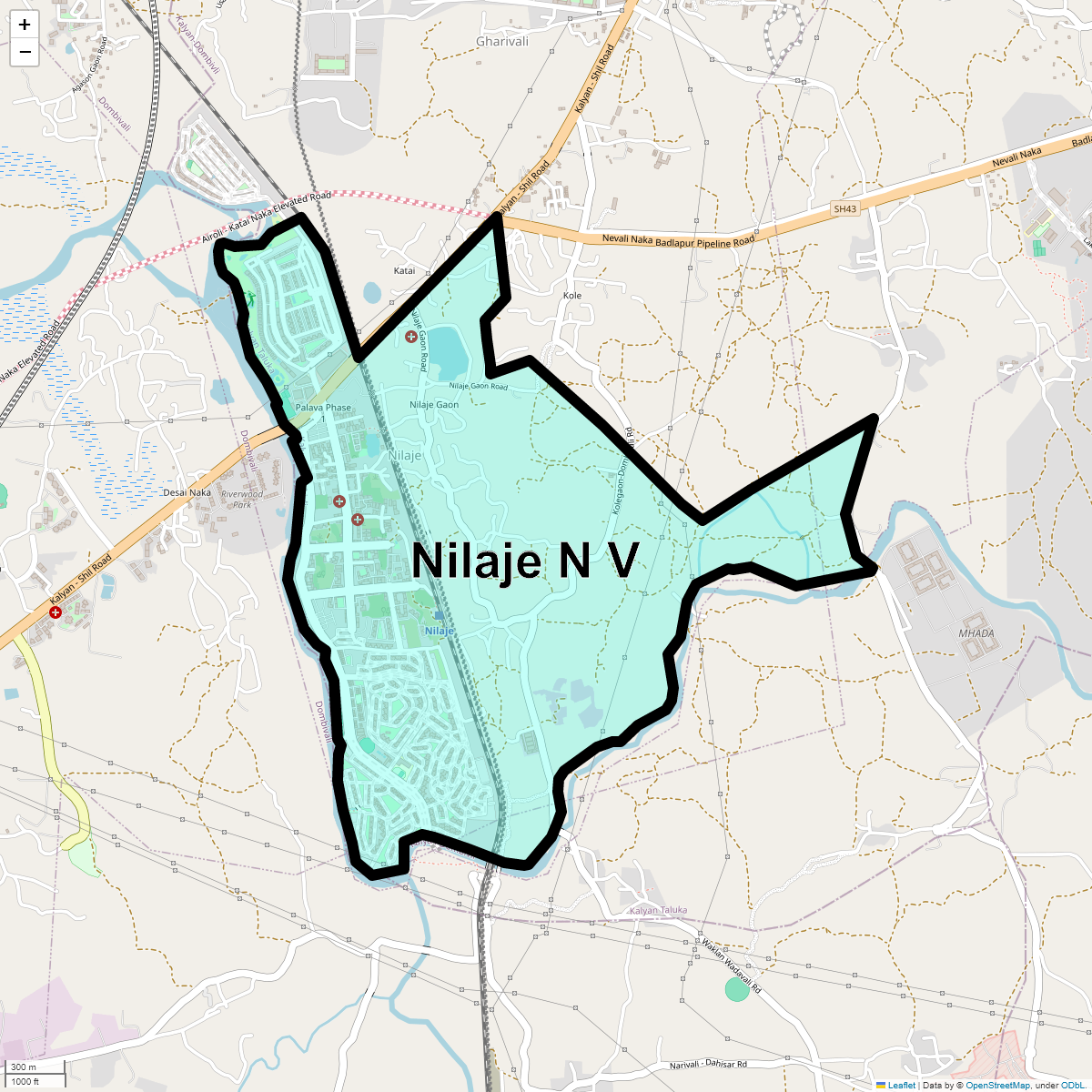 Haware My First Home Floor Plans - Shilphata, Thane