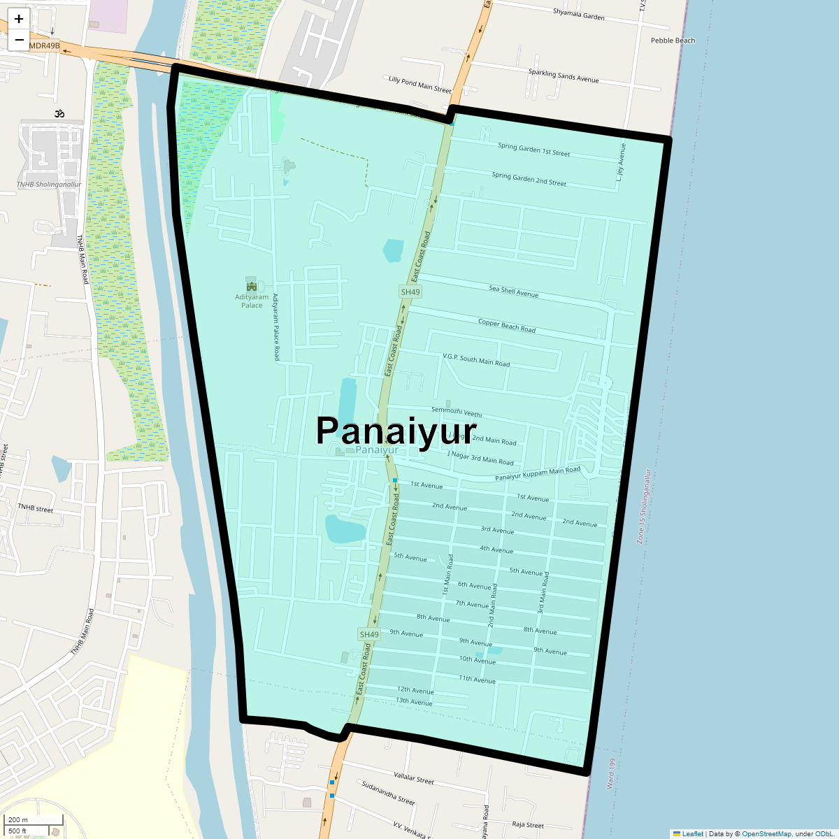 Panaiyur, Chennai: Property Rates, Map, Photos & Videos, Reviews