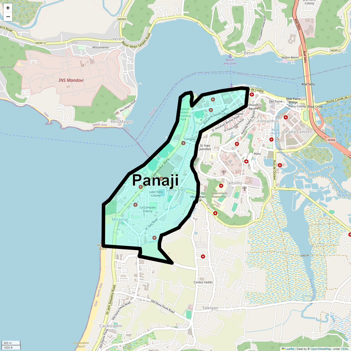 Panaji, Goa: Property Rates, Map, Photos & Videos, Reviews