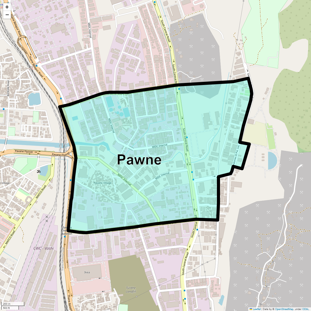 Pawne Navi Mumbai Overview - Map, Property Rates, Projects, Reviews ...
