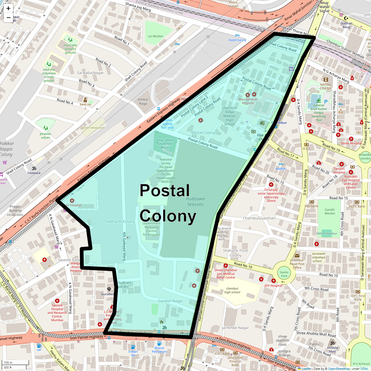 Postal Colony, Mumbai: Property Rates, Map, Photos & Videos, Reviews