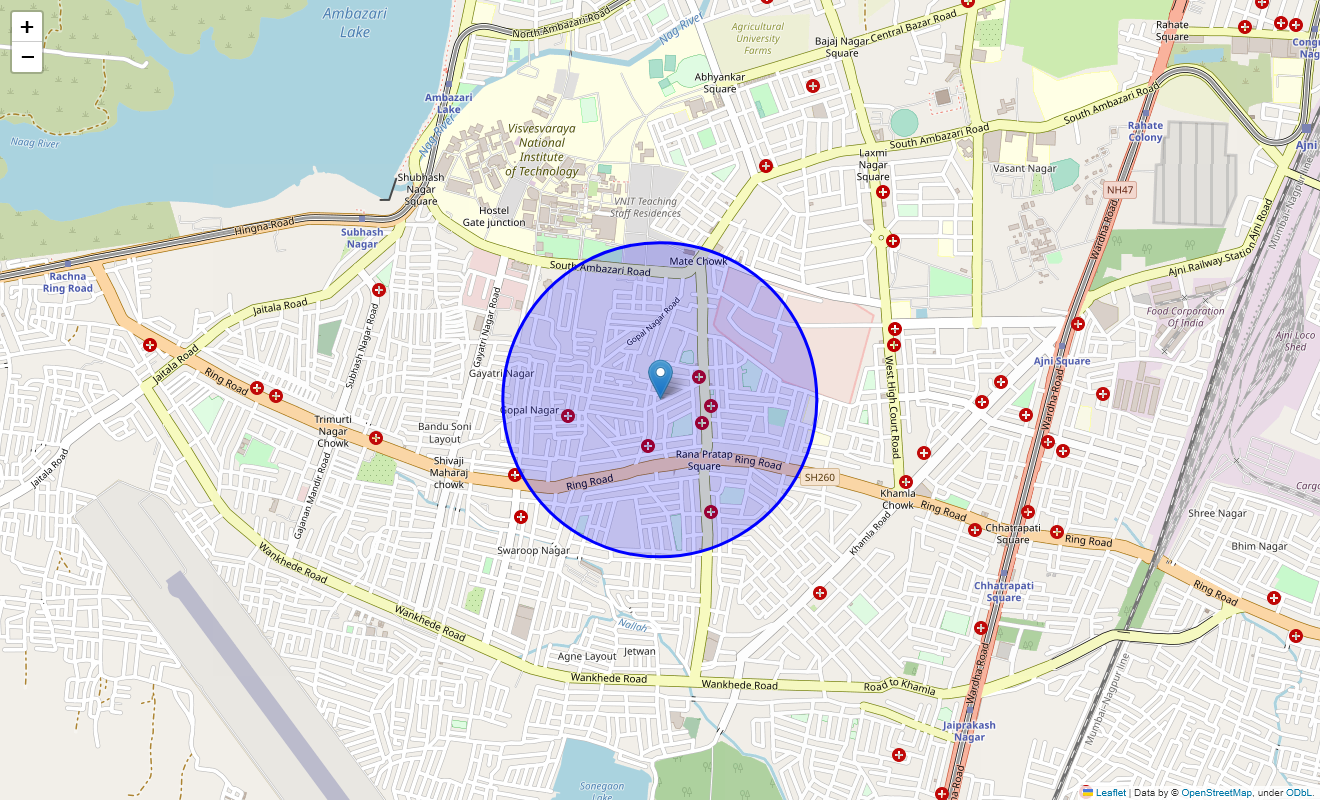 Resale 1000 Sq.Ft. Plot in Nagpur Airport Nagpur - 6107909