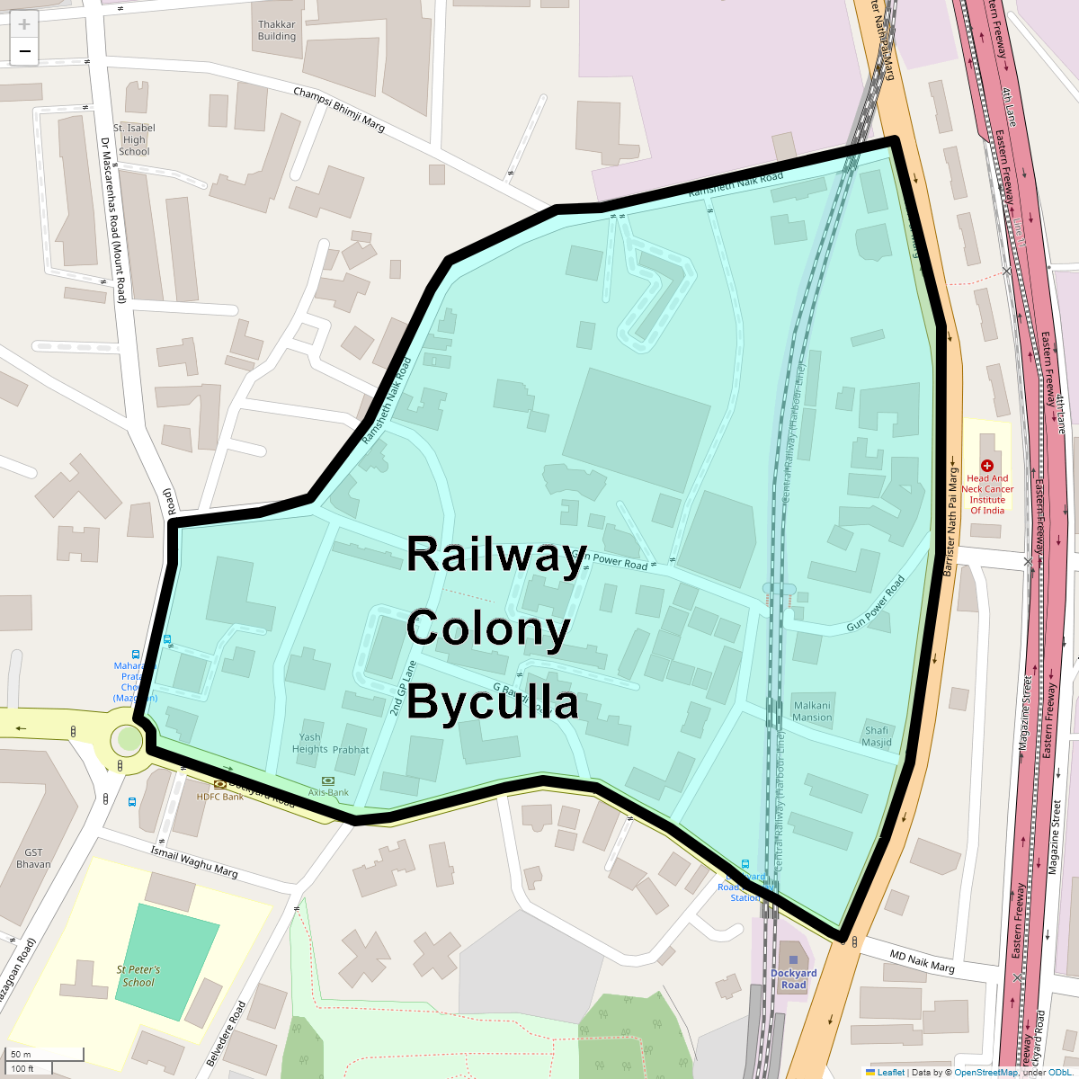 Railway Colony Byculla, Mumbai: Property Rates, Map, Photos & Videos ...