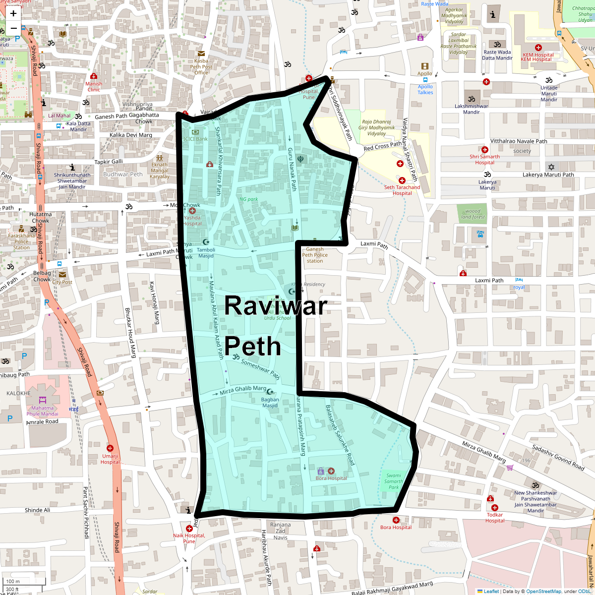 Raviwar Peth Pune Overview - Map, Property Rates, Projects, Reviews ...