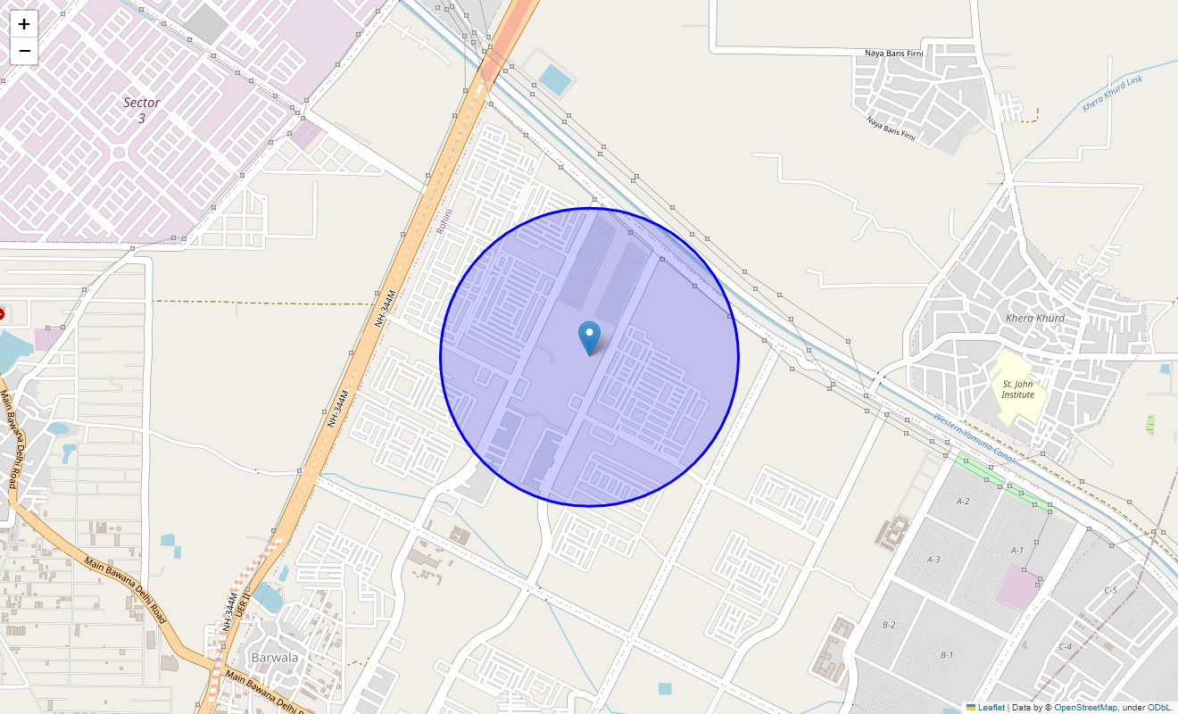 Rohini Sector 36, Delhi: Map, Photos and Videos, Property Rates ...